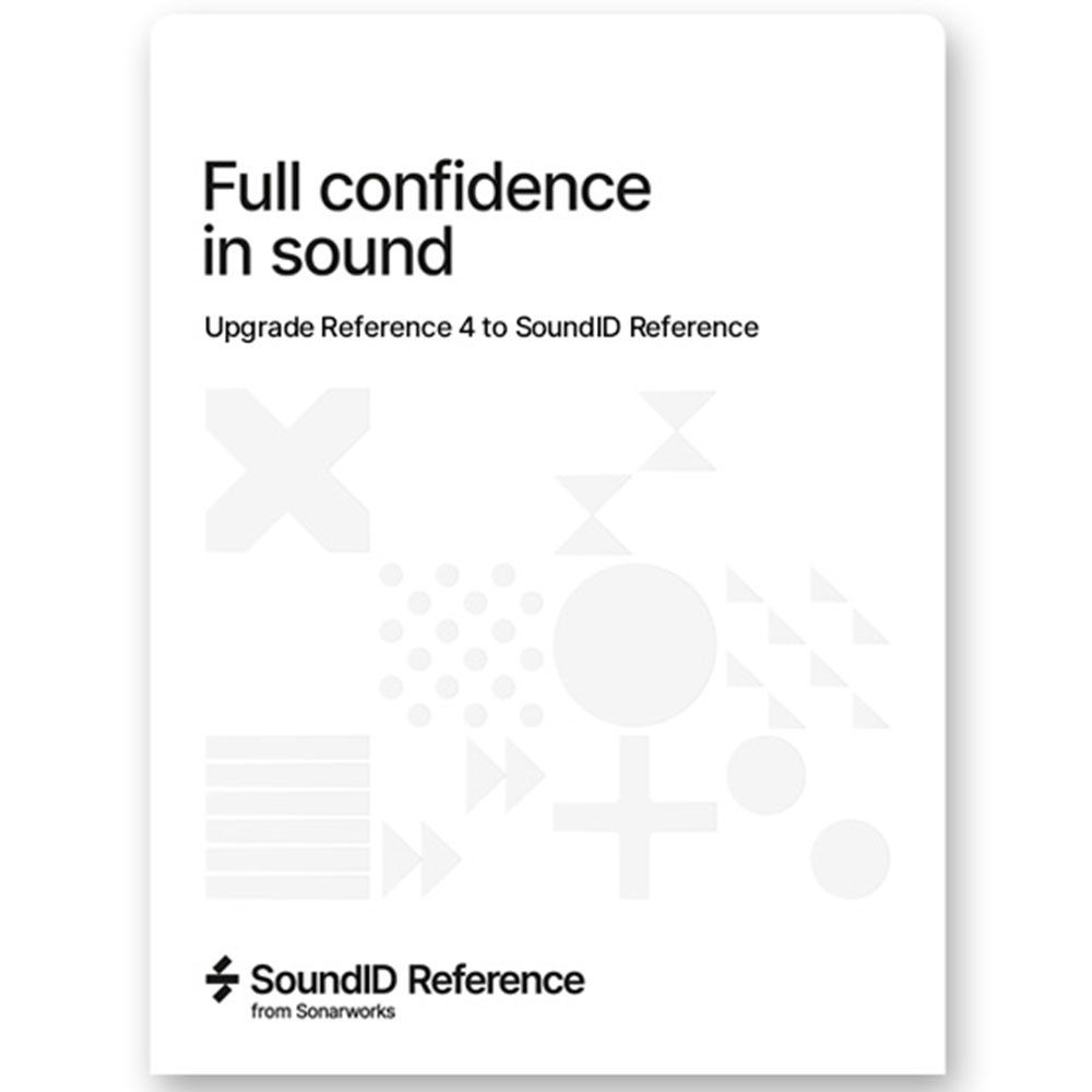 Sonarworks SoundID Reference Studio Edition - 4 to 5 Upgrade (eLicense ...