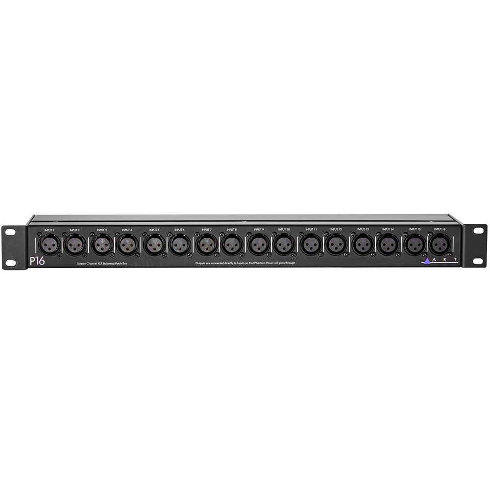 ART Pro Audio P16 16-Point Balanced XLR Patch Bay · Store DJ