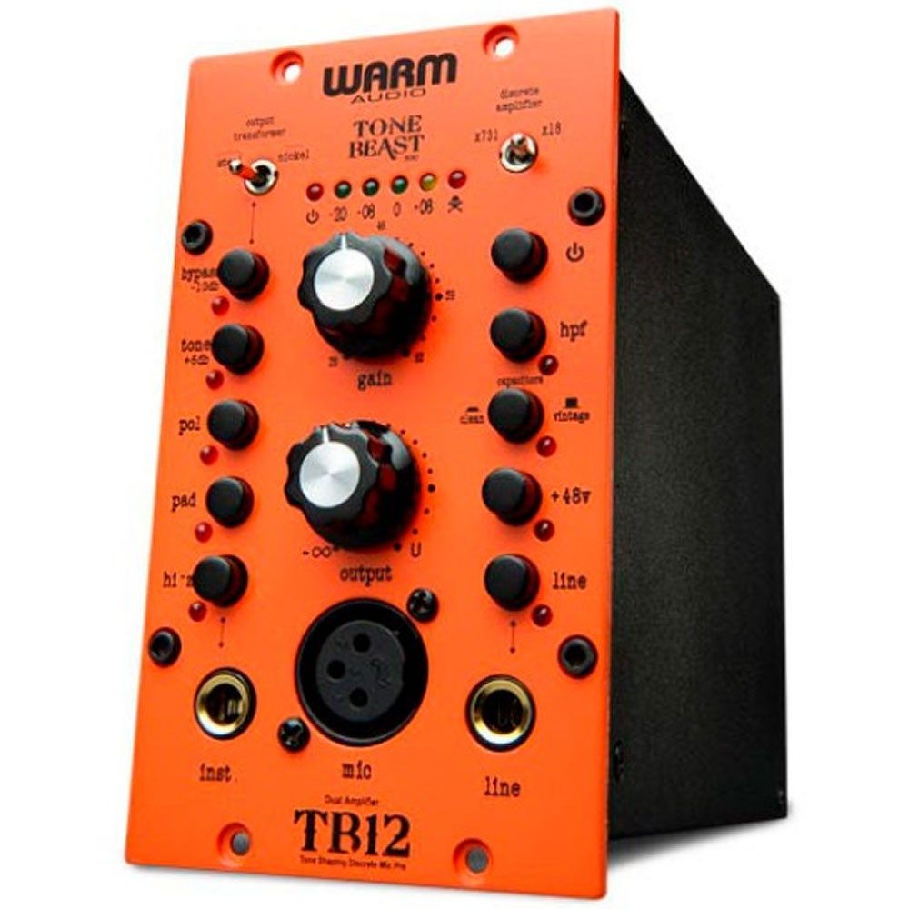 Warm Audio TB12 500 Tone Shaping Mic Pre for std. 500 Series Racks ...