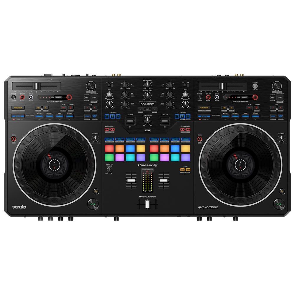 Pioneer DDJREV5 Professional Scratch Style Two Channel DJ Controller · Store DJ