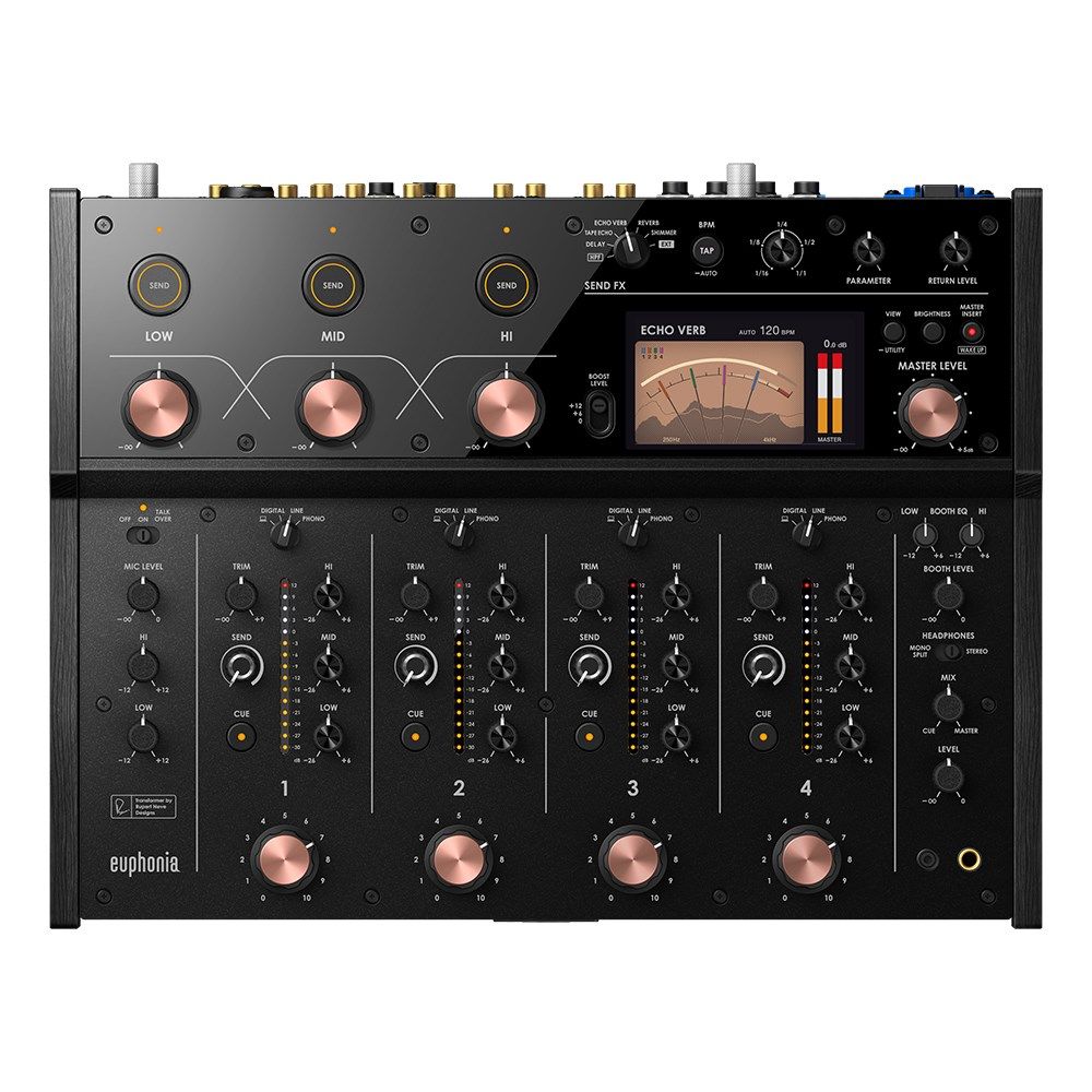 AlphaTheta Euphonia Professional Rotary Mixer w/ Rupert Neve ...