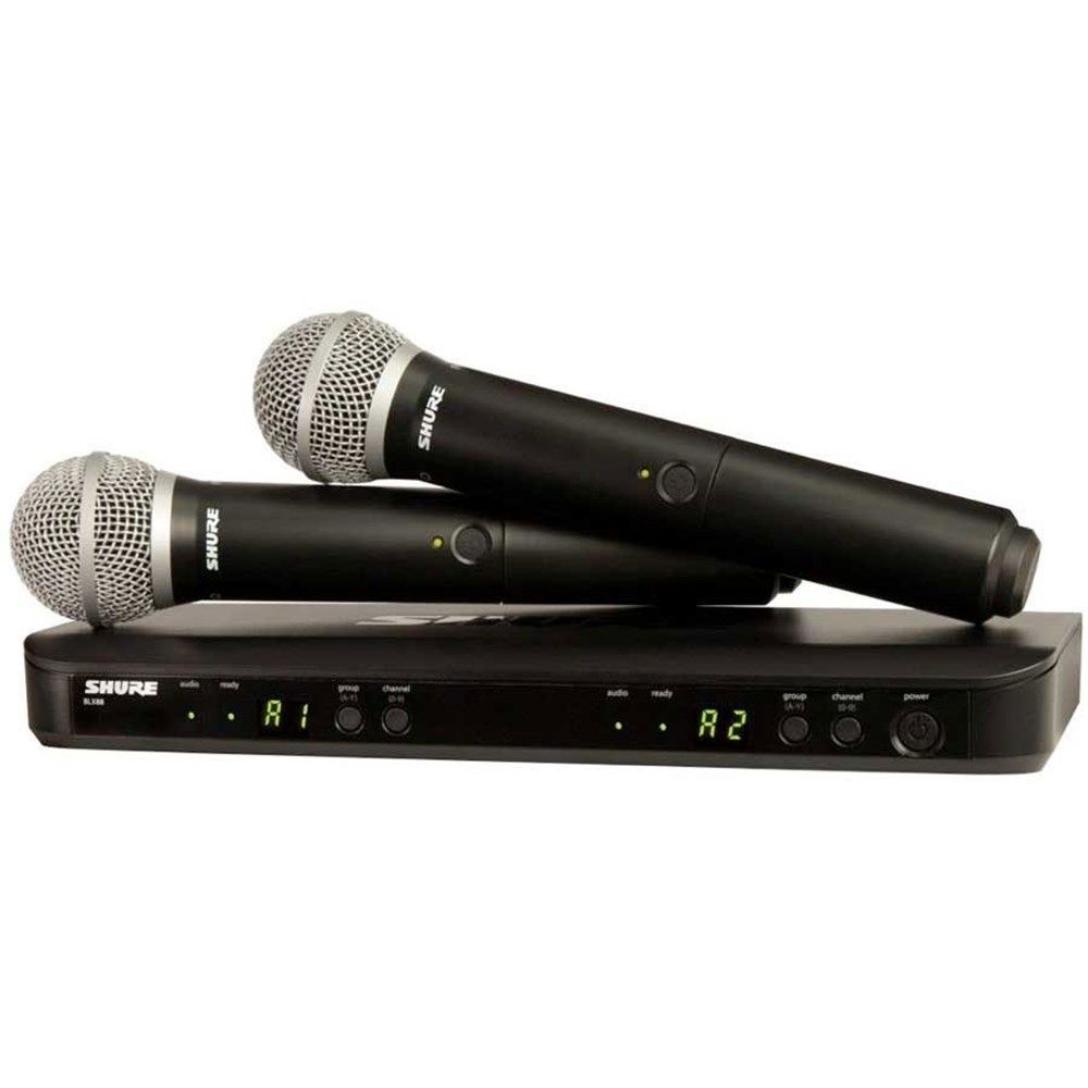 Shure BLX288 / Beta58 Dual Wireless Mic System M17