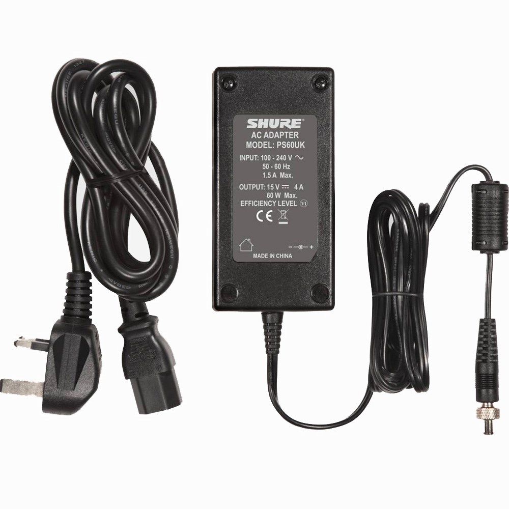 Shure PS60 15V DC In-Line Power Supply