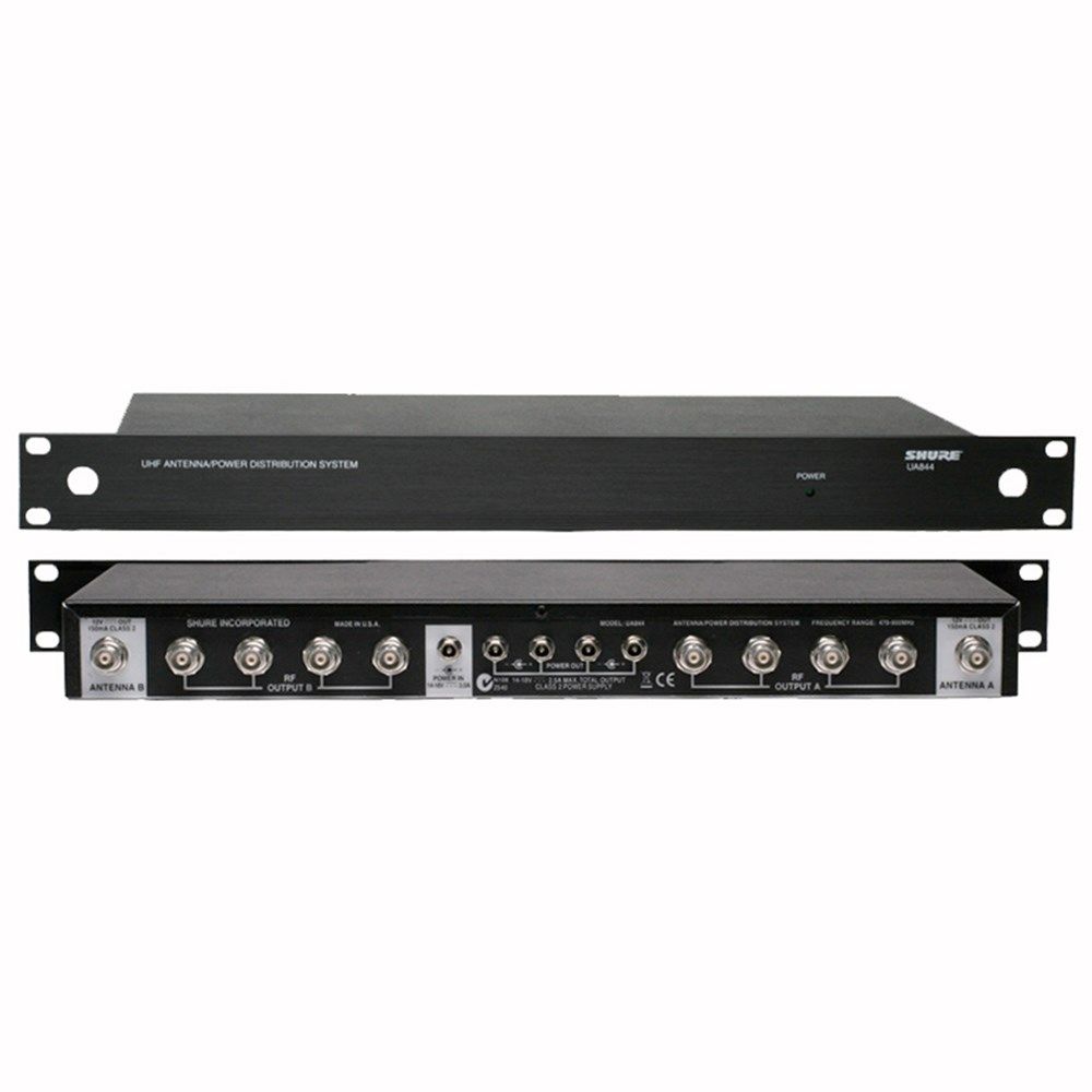 Shure UA844+SWB Antenna & Power Distributor UHF 470-952MHz Super Wideband