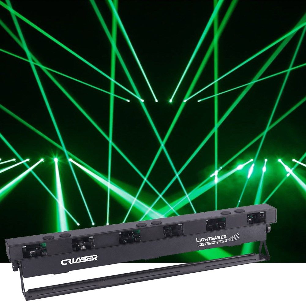 CR Light Saber LM-6 RGB Laser Bar w/ 6 Fat Beam Lasers & DMX ...