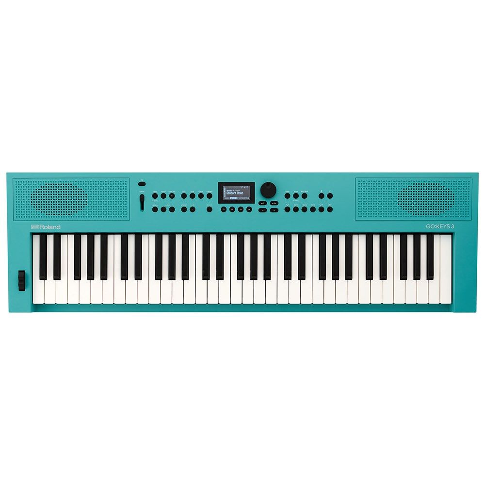 Roland GO:KEYS 3 61-Key Music Creation Keyboard (Turquoise)