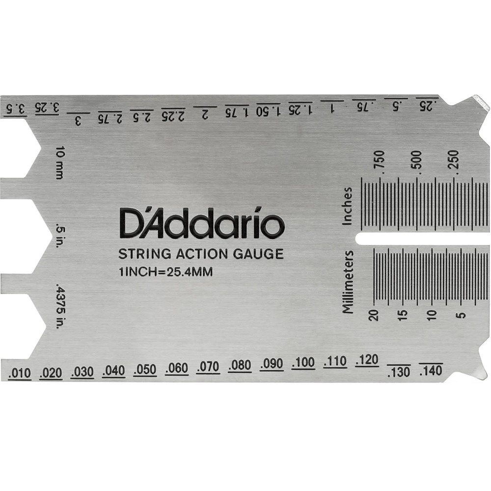 D'Addario String Height Gauge (Silver)