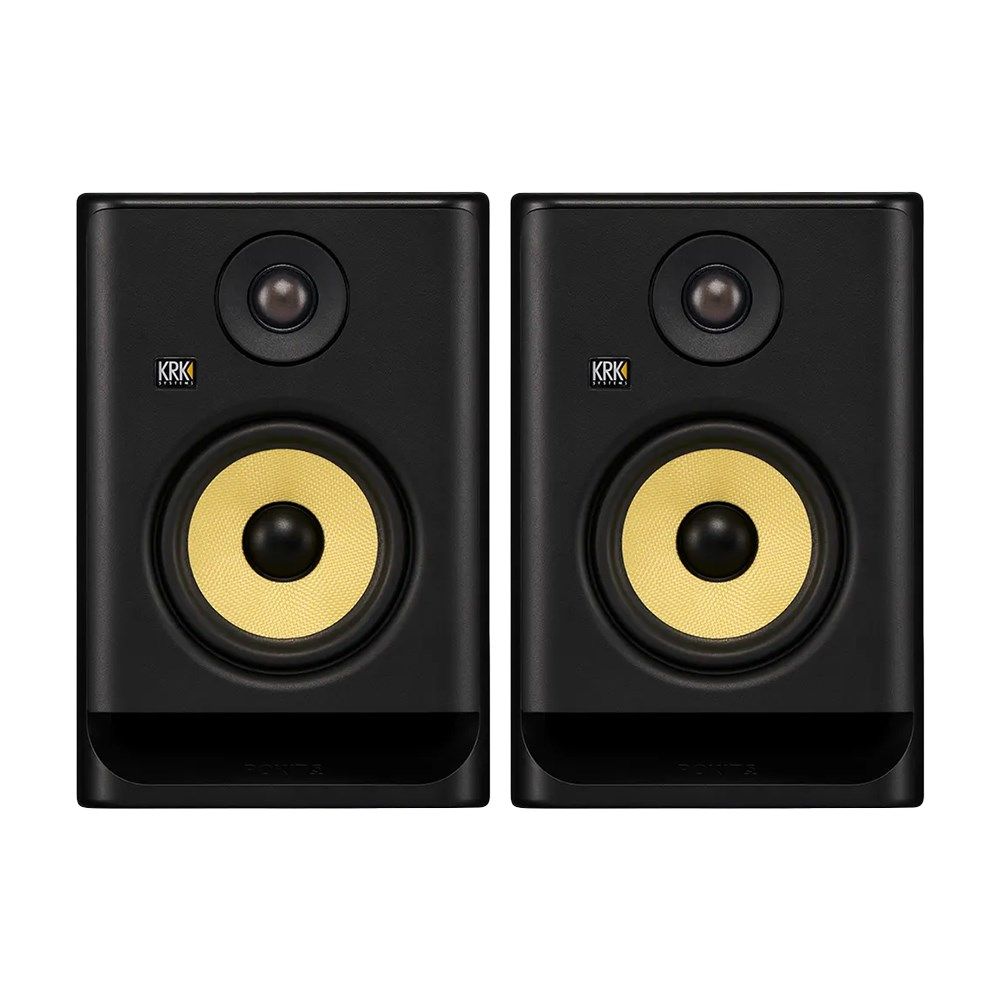 KRK ROKIT RP5G5 5" Studio Monitors w/ Three Voicing Modes & Iso Pads ...