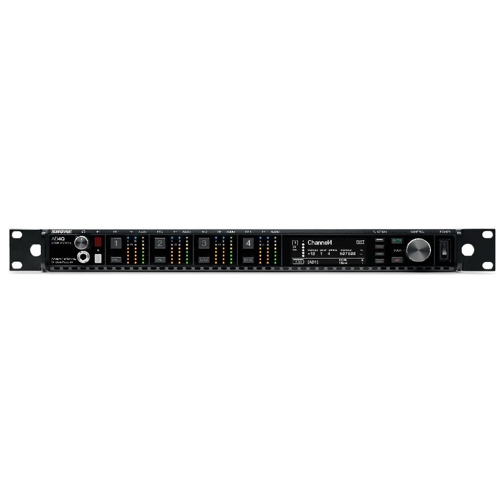 Shure Axient AD4QA Digital Quad-Channel Receiver Band A (470-636MHz)