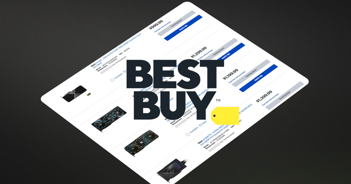 Best Buy NVIDIA RTX 5090 & 5080 Restocks | Restockd App