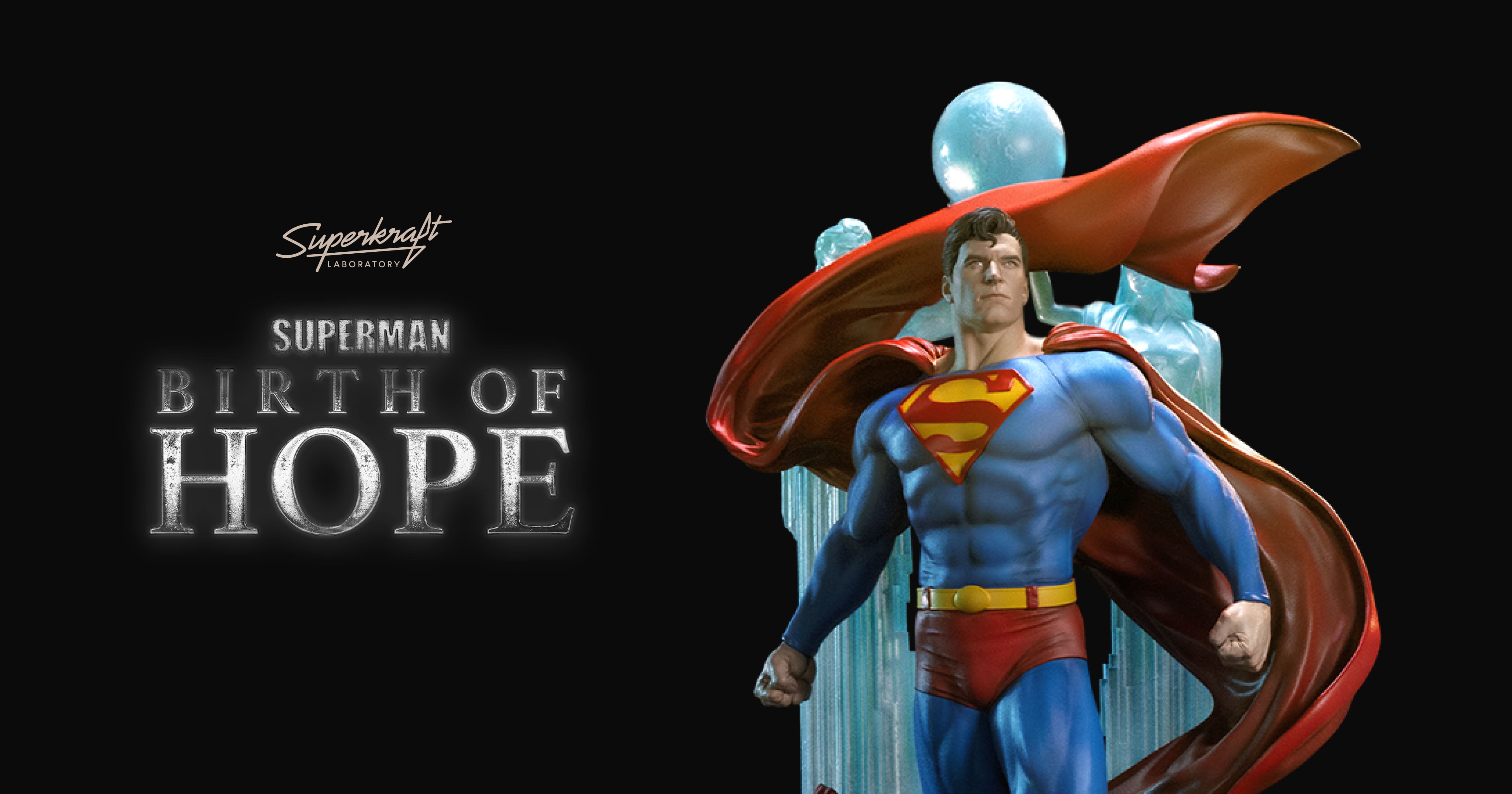 Superman: Birth of Hope – Limited Edition Statue | Superkraft