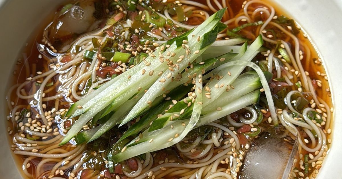 Cold Somen with Ume | Cabagges.World