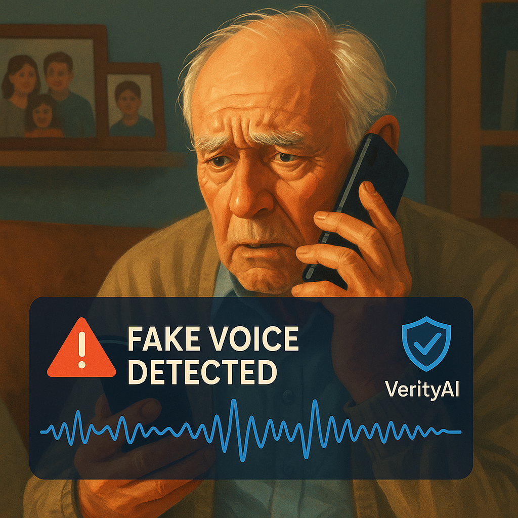 Voice Cloning Scams: The £847M Family Fraud Epidemic - VerityAI