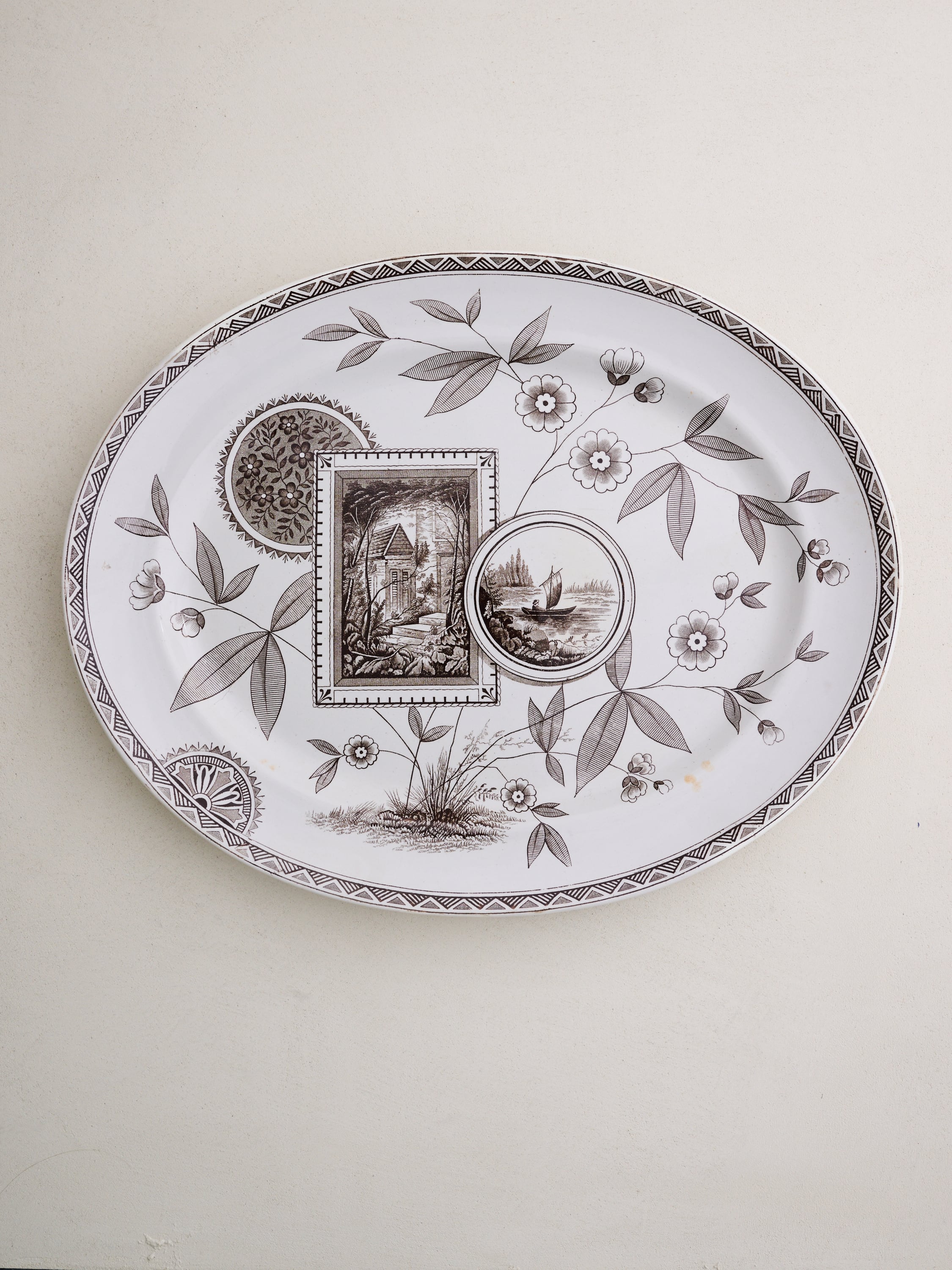 Swan Bank Brown English Platter, Perak 1885 | Ken Fulk