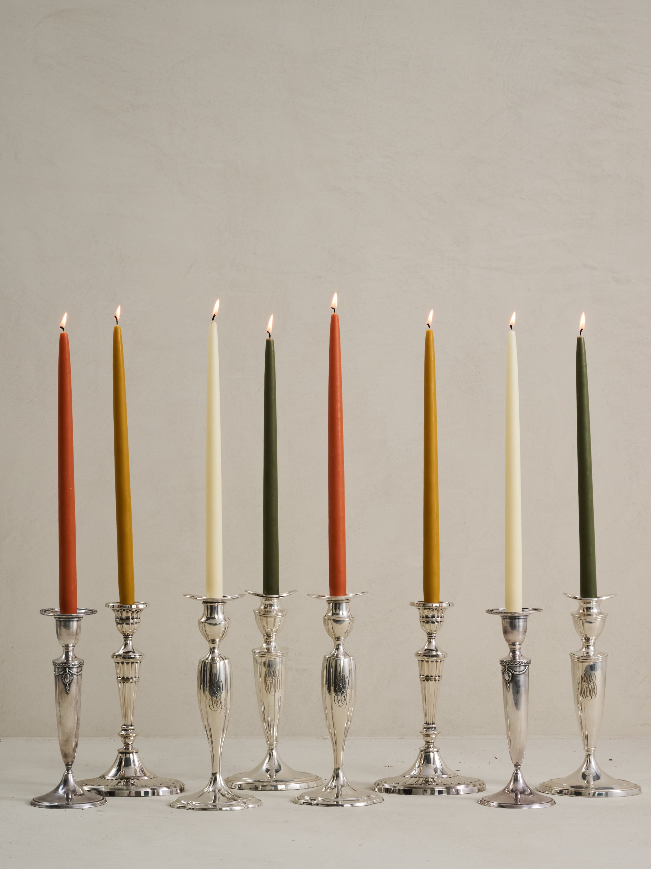 Pair of 15" Taper Candle in Multiple Color Ways | Ken Fulk