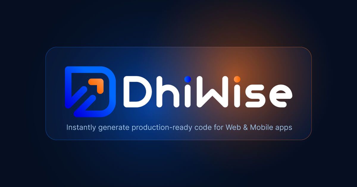 DhiWise - Web & Mobile App Development Platform for Developers | AI Tools Directory