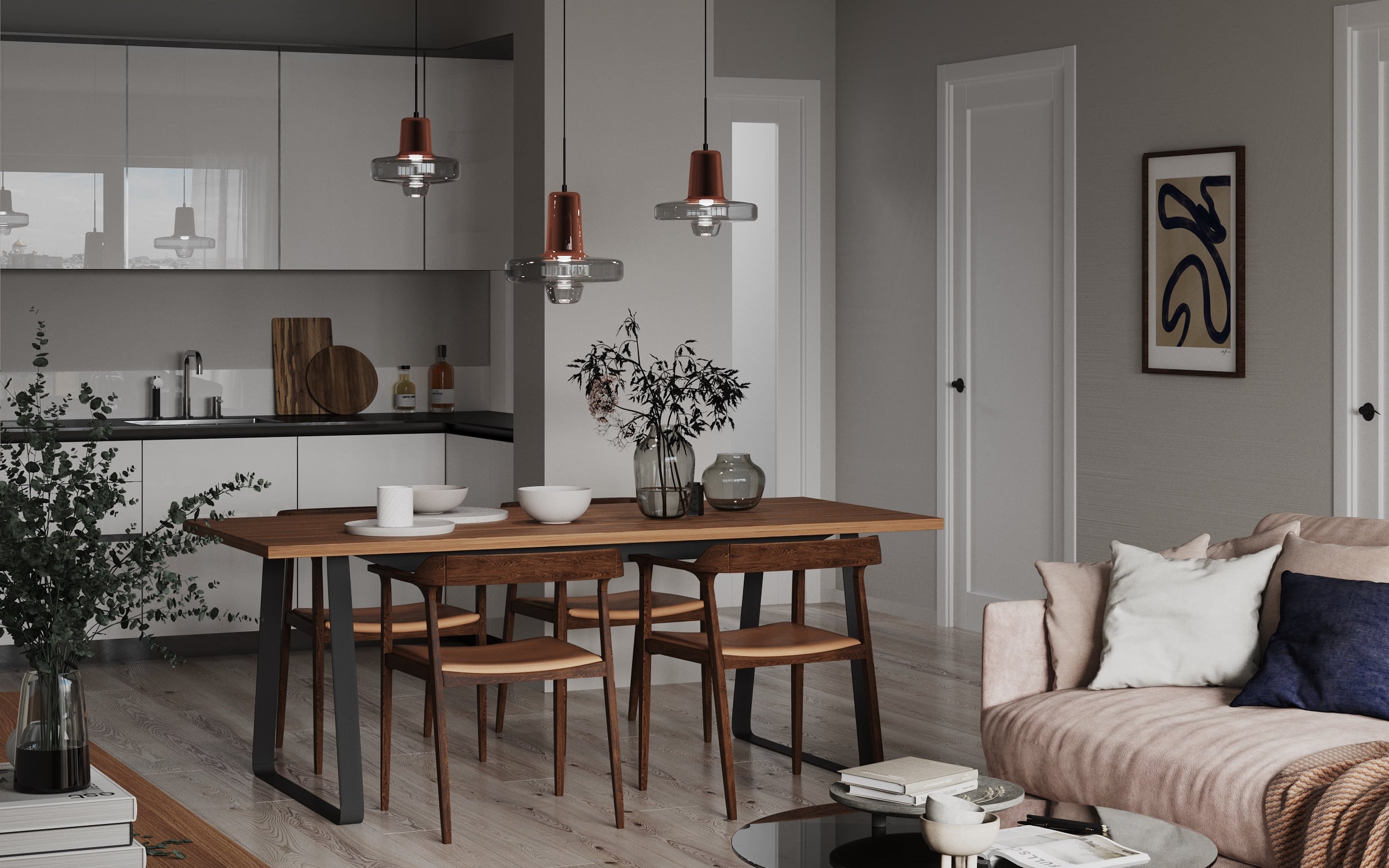 ALEX Apartment Berlin | 3D Interior Visualization