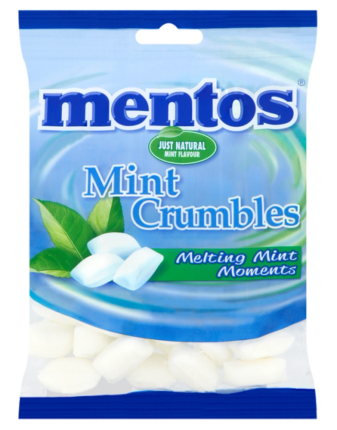 Mentos Mint Crumbles Bag | Mentos UK