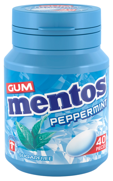 Mentos Gum Peppermint | Mentos UK