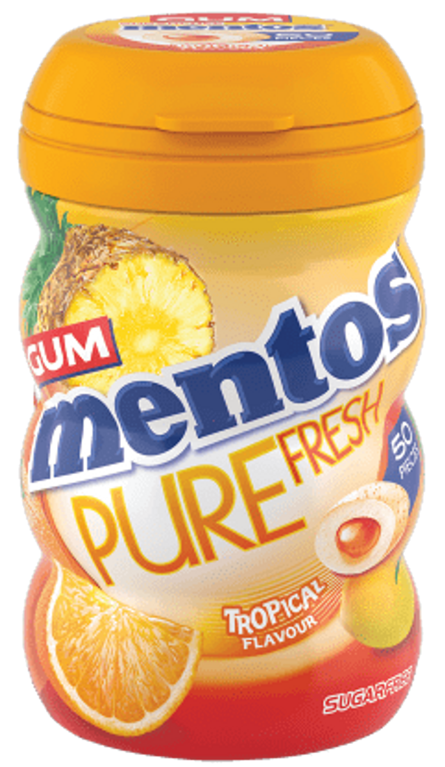 Mentos Pure Fresh Gum Cherry Big Bottle | Mentos UK
