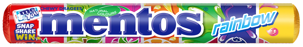 Mentos Rainbow Roll | Mentos UK