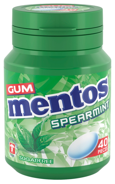 Mentos Gum Spearmint | Mentos UK