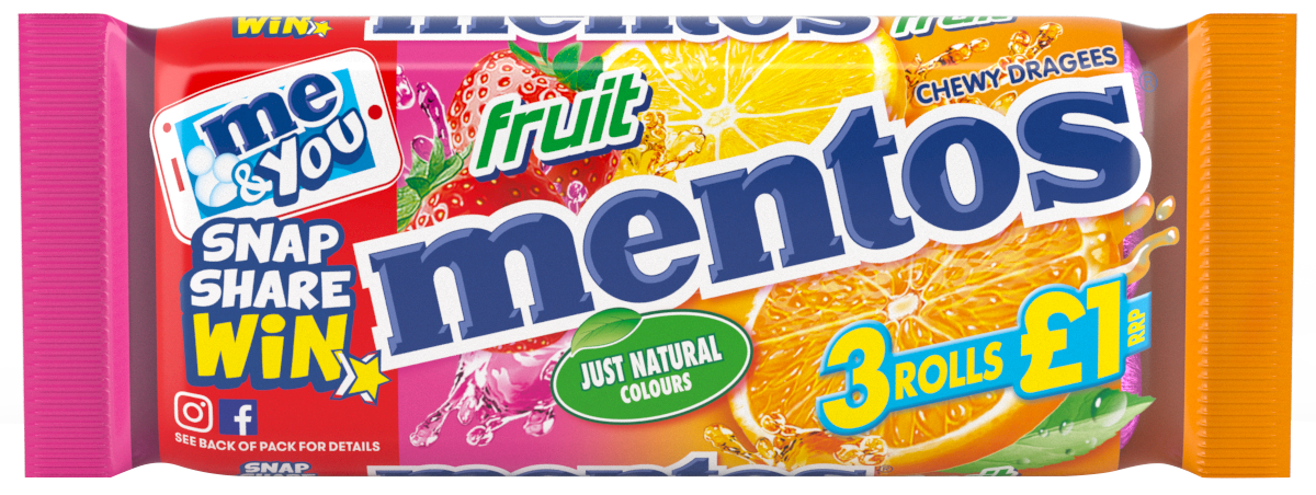 Mentos Mint 3 Pack | Mentos UK