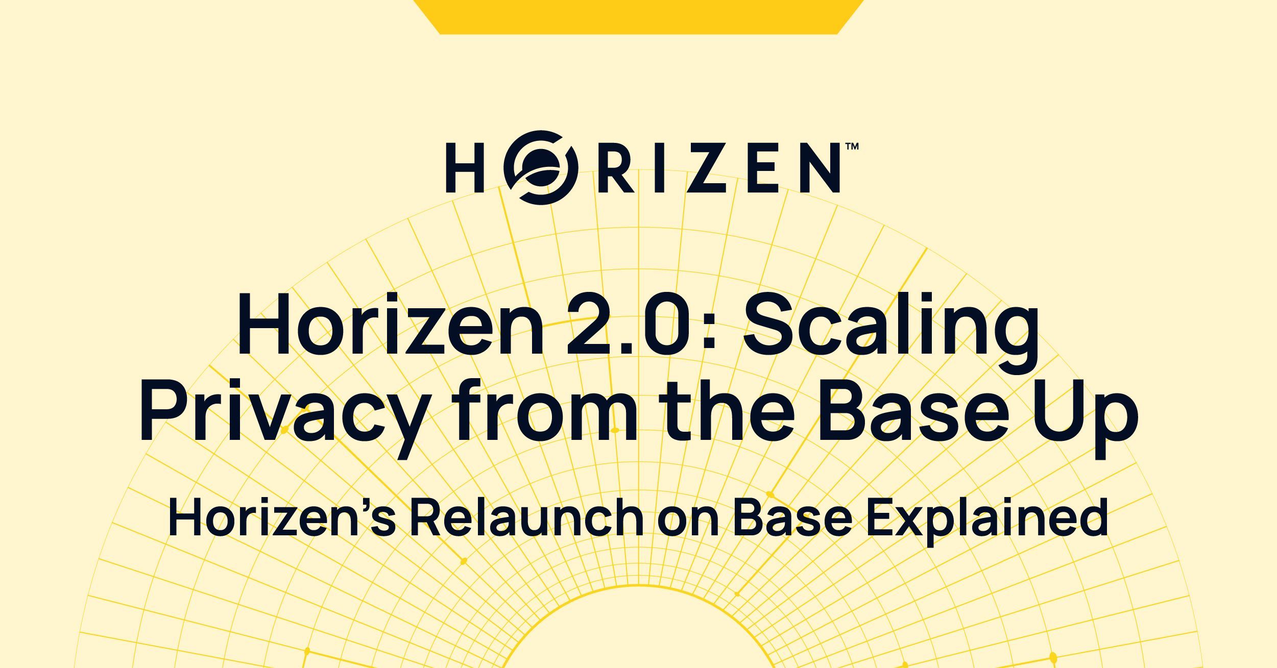 Horizen Relaunch | The New Era of Privacy