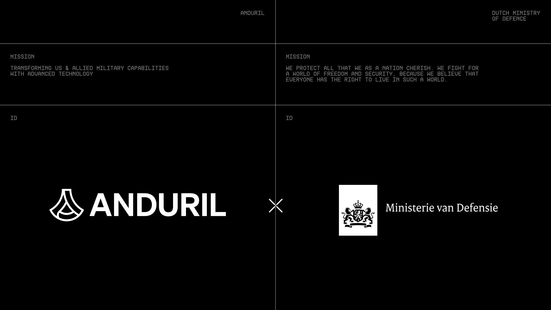 Anduril Awarded Dutch Ministry of Defence CUAS Contract | Anduril