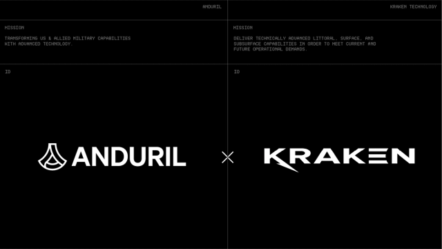 Anduril Partners with Kraken Technology Group on Small USVs | Anduril