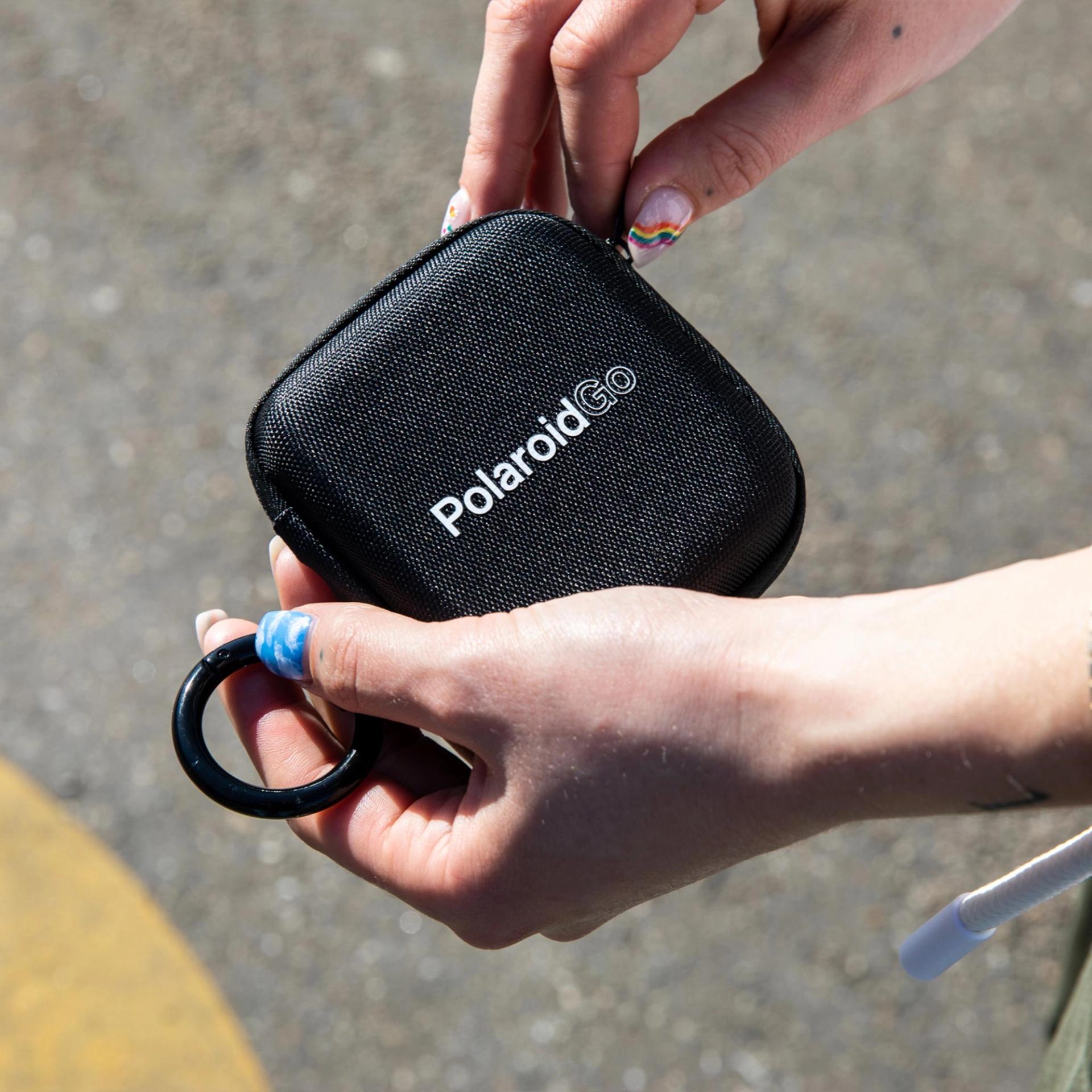 Polaroid Go Pocket Photo Album with zipper in 3 colors