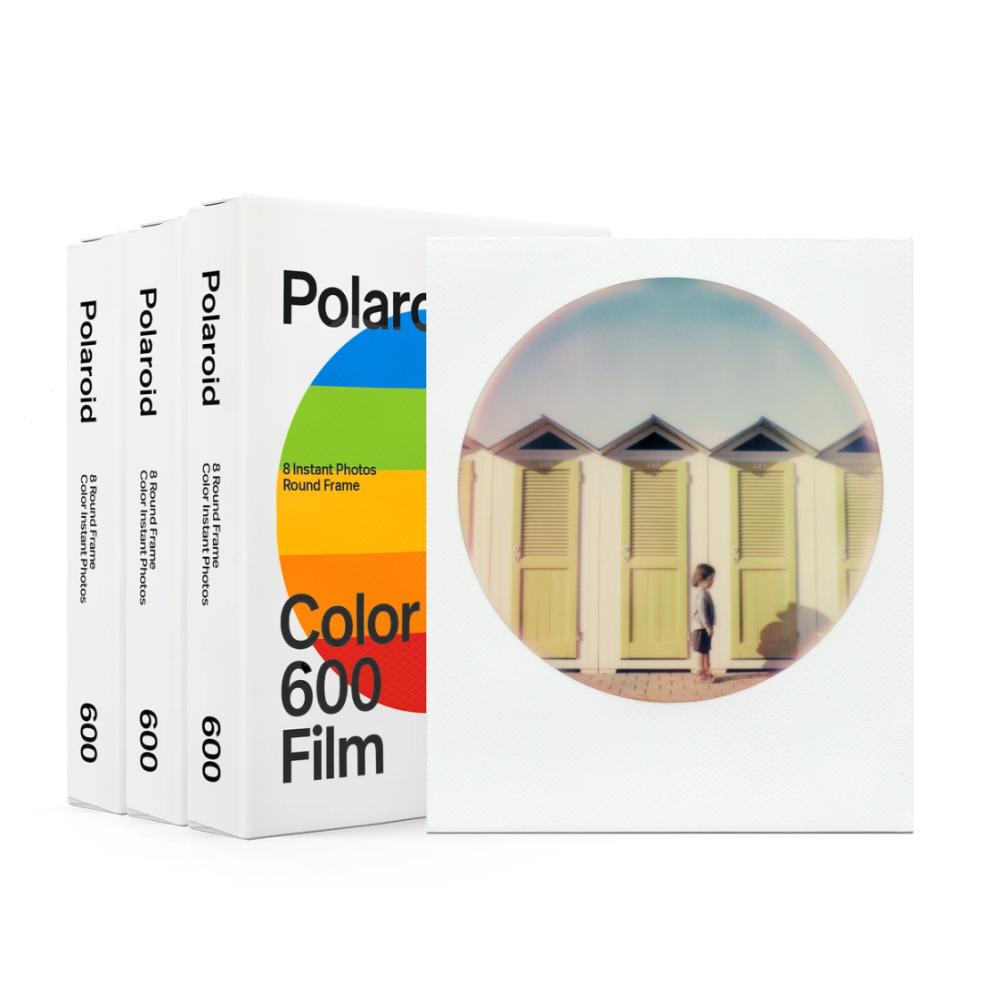 Color 600 Film Round Frame Triple Pack - US