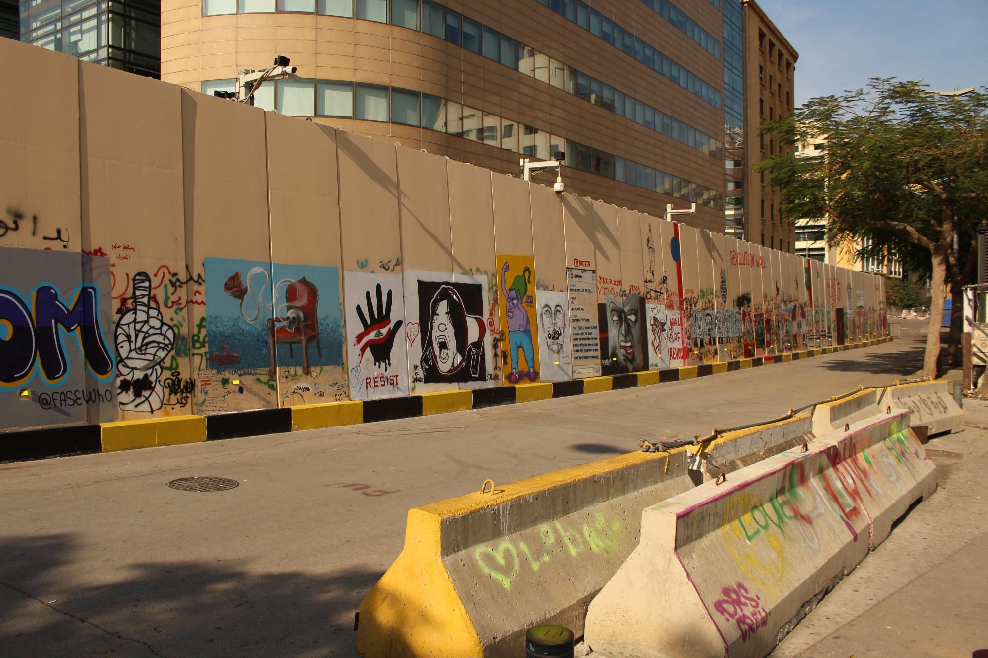 Beirut Street Art: Painting a Revolution Against Walls – Nuart Journal