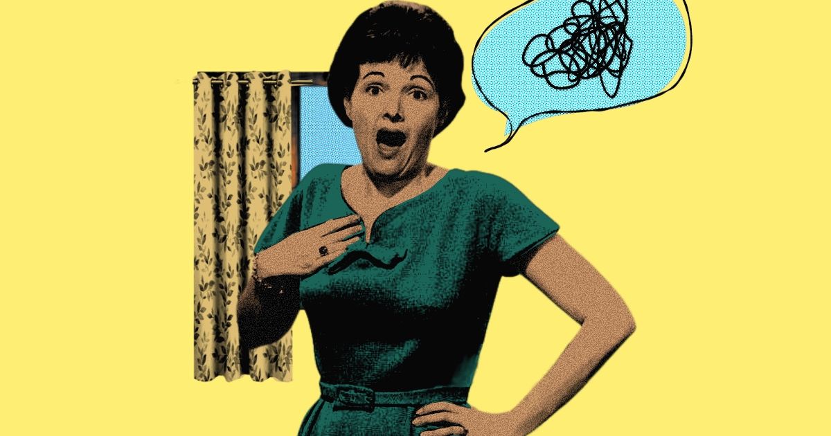 eyes looking down when talking