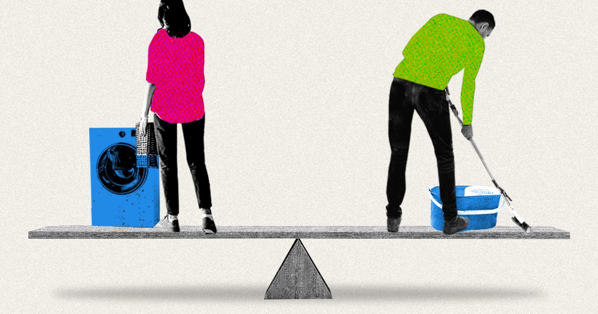 Partners Tend to Divide Chores – But Sharing the Same Tasks Could Be ...