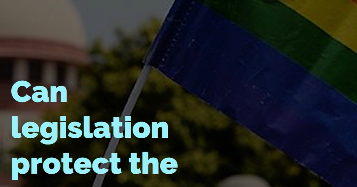 Can Legislation Protect the LGBTQIA+ Community From Discrimination ...