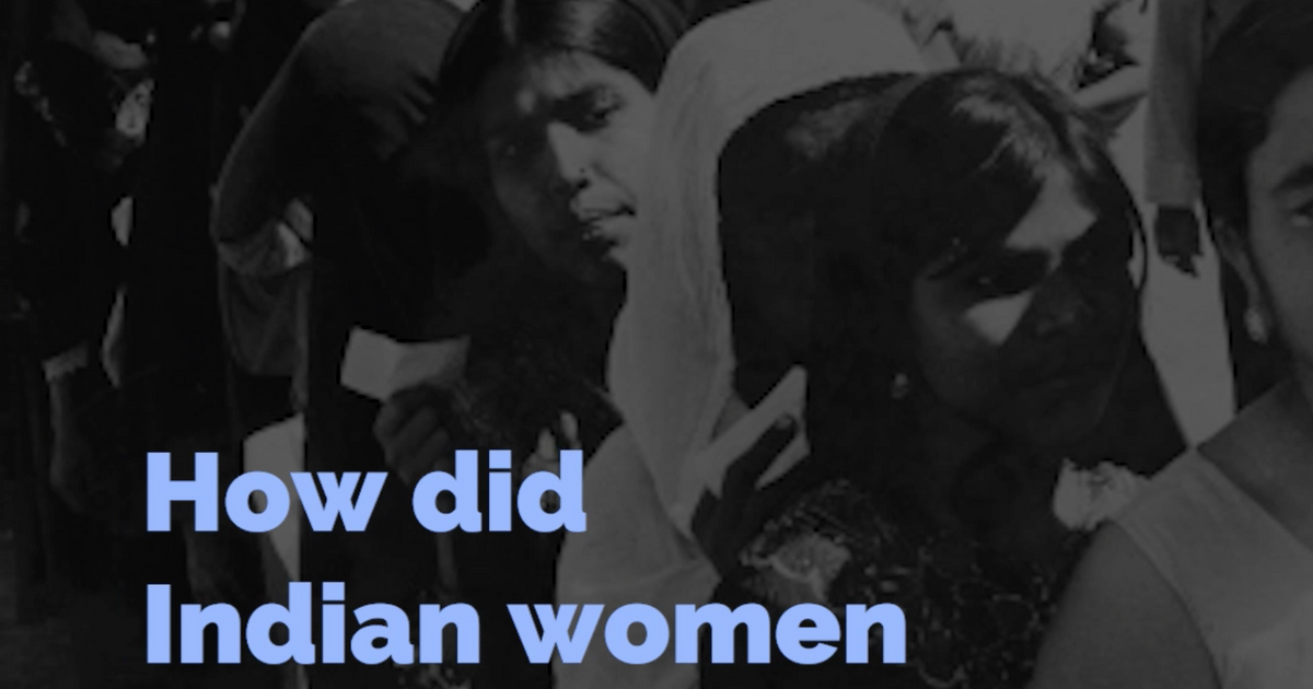 How Did Indian Women Get the Right to Vote? | The Swaddle