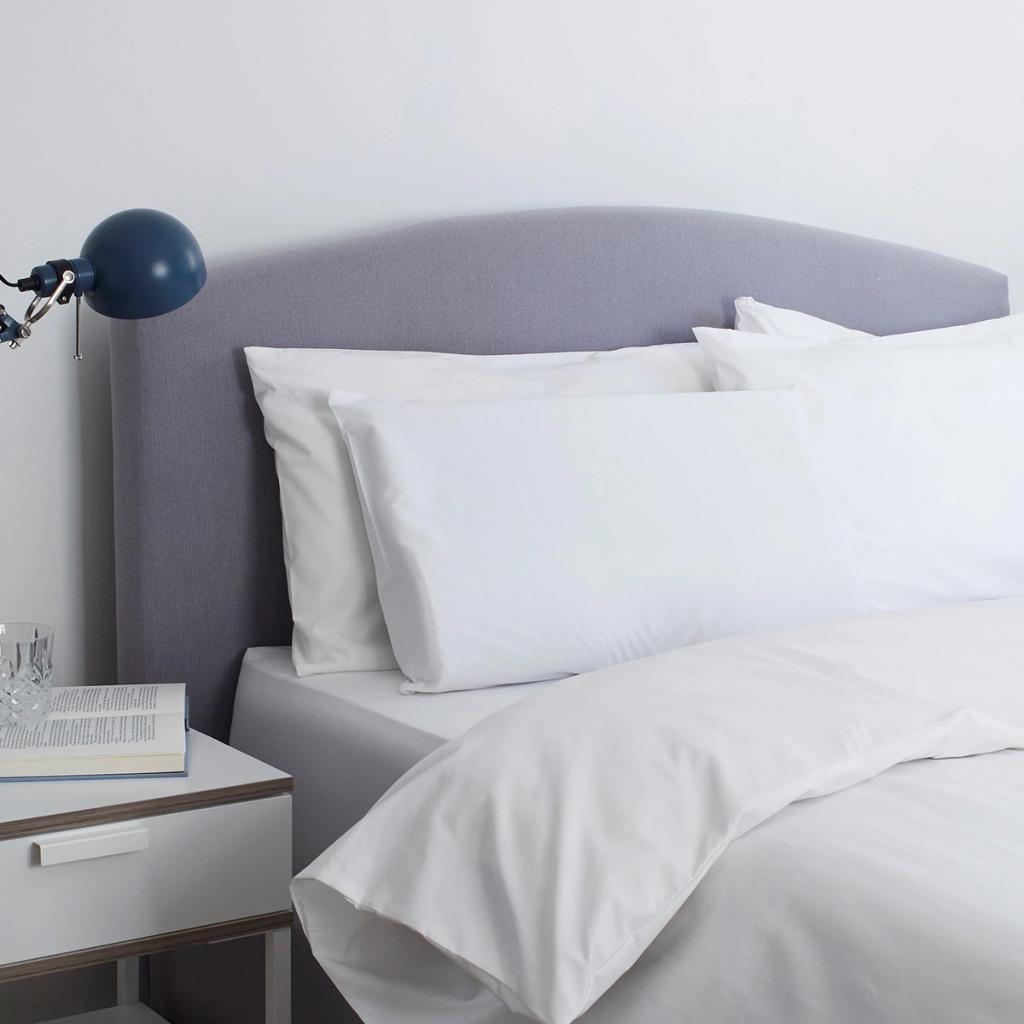 2 Pack Of Memory Foam Pillowcases In Cotton | Groove