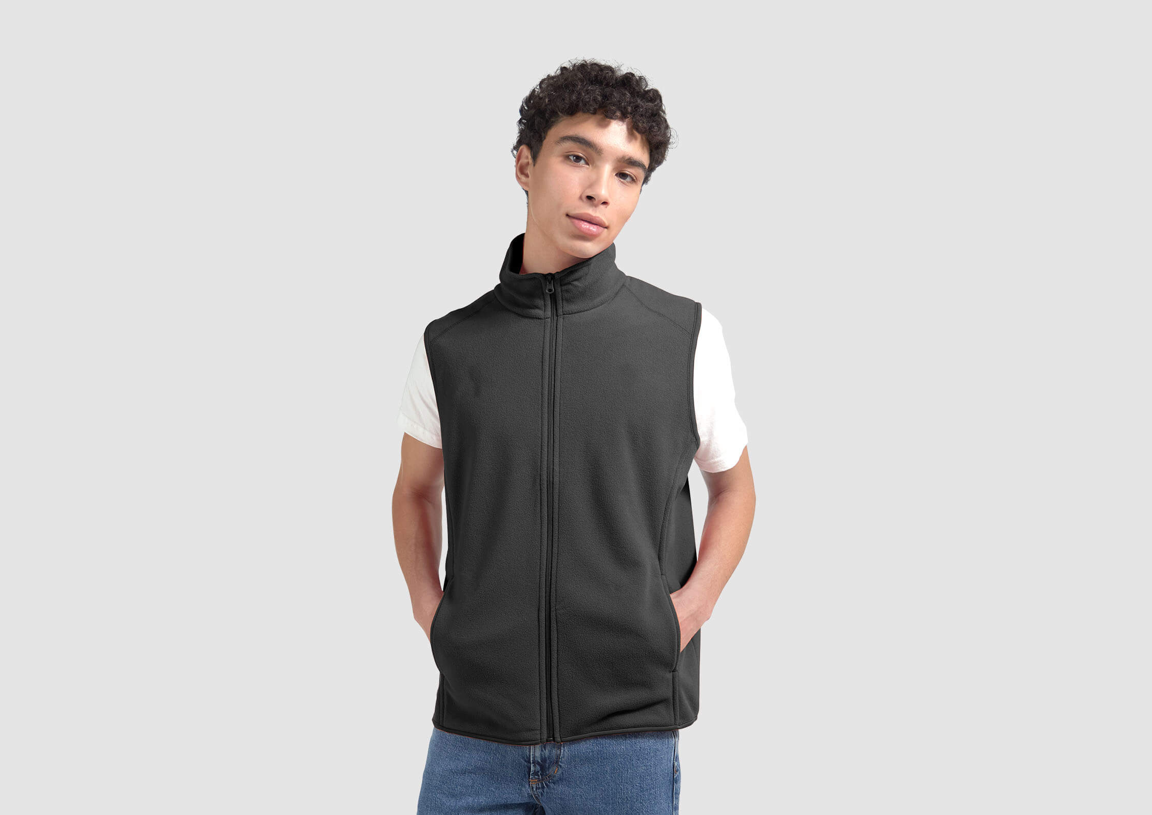 Men's Softshell Bodywarmer Vest With Recycled Polyester | SOL'S Falcon ...