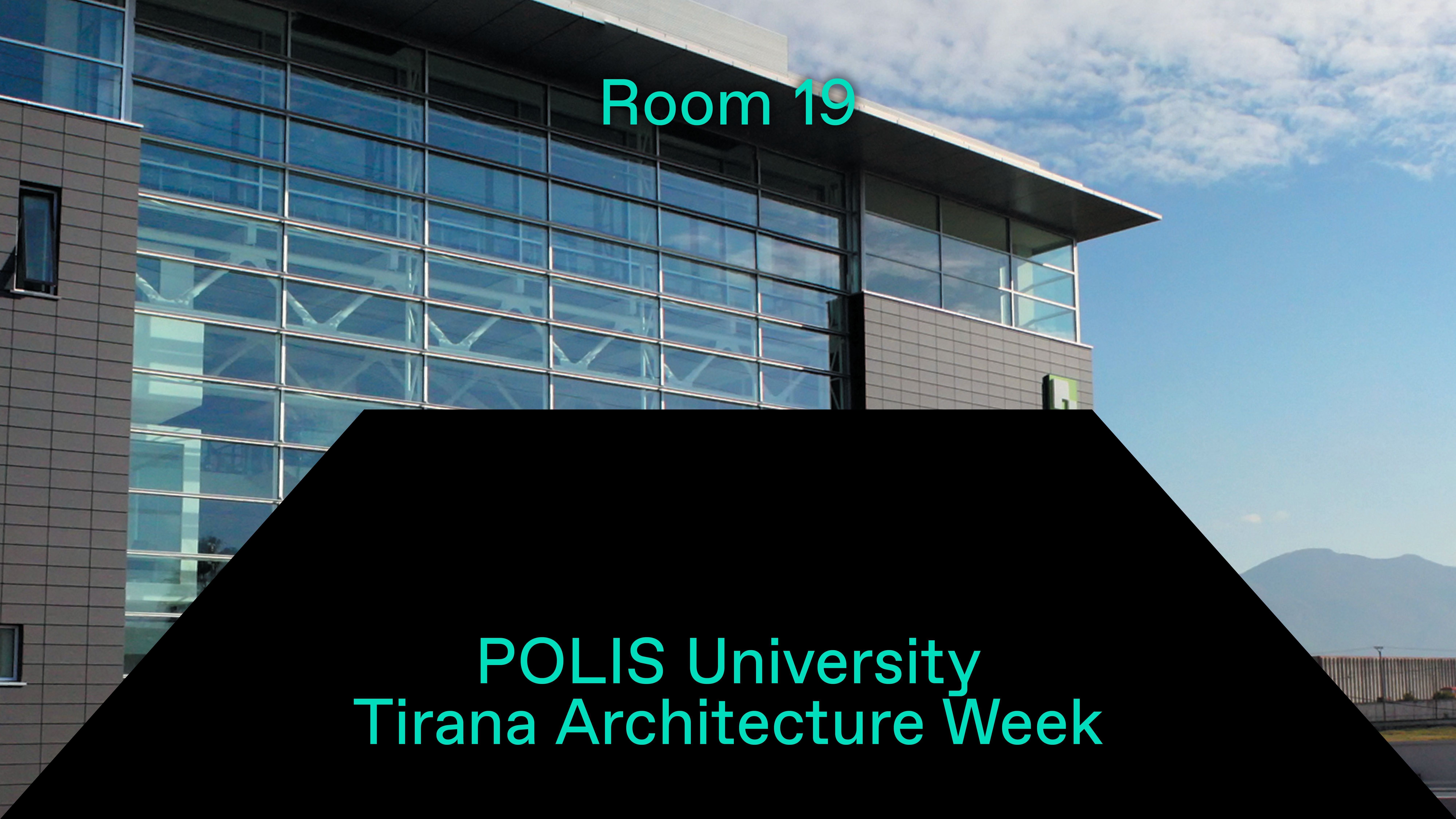 POLIS University Tirana Architecture Week