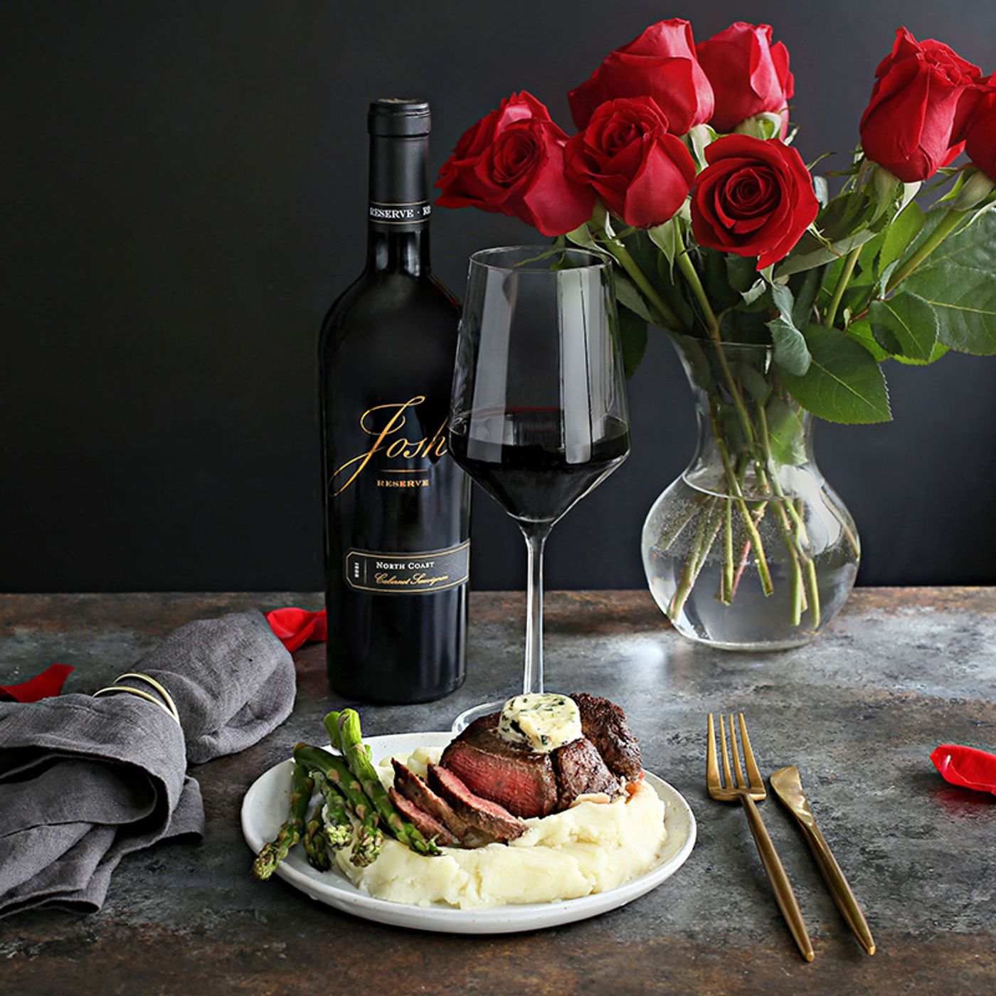 Filet Mignon Dinner for Two | Josh Cellars