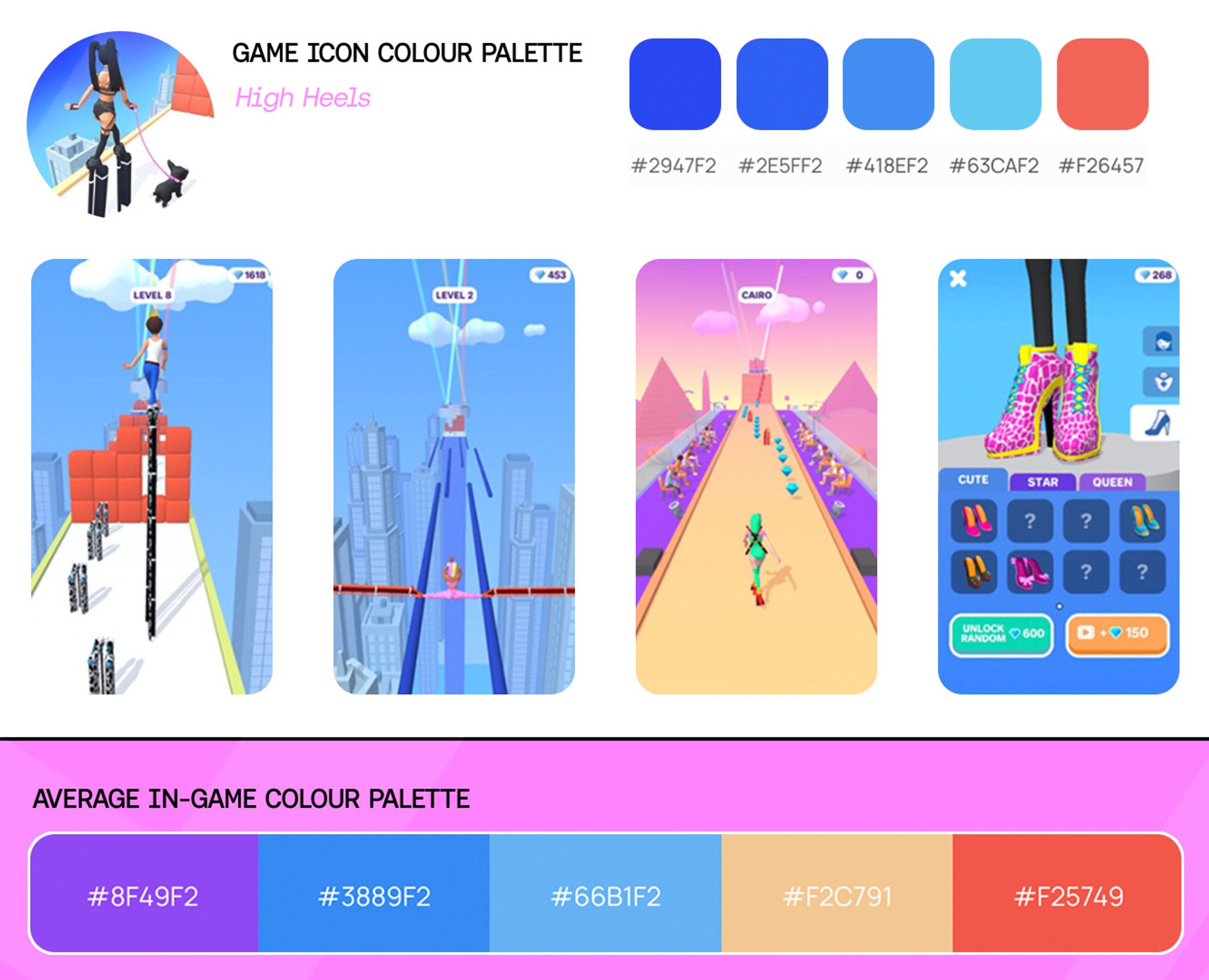 Homa | How to create a hyper casual game colour palette