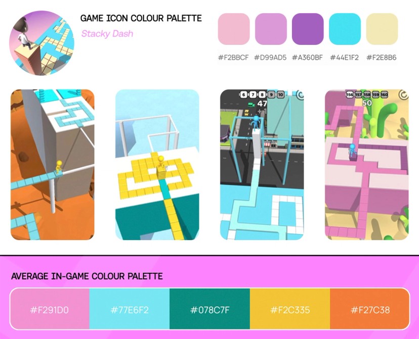 Homa | How to create a hyper casual game colour palette