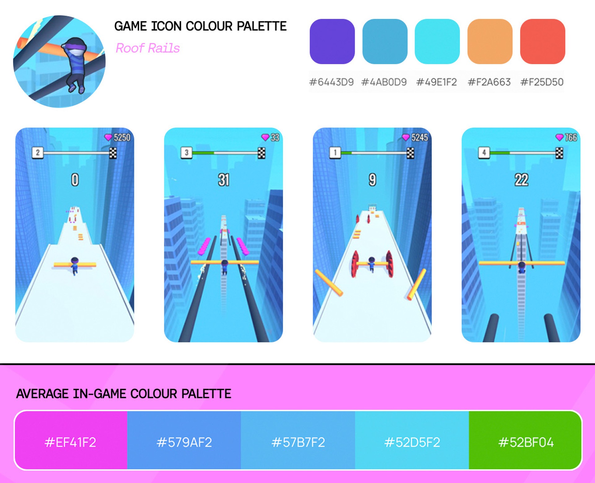 Homa | How to create a hyper casual game colour palette