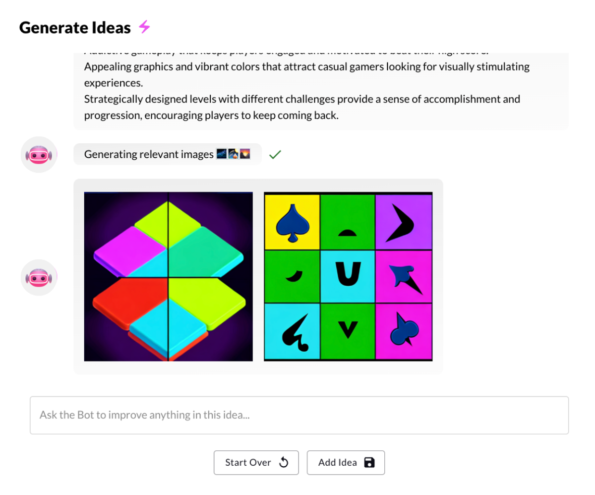 Homa | Game Idea Generator - Homa's GenAI Tool