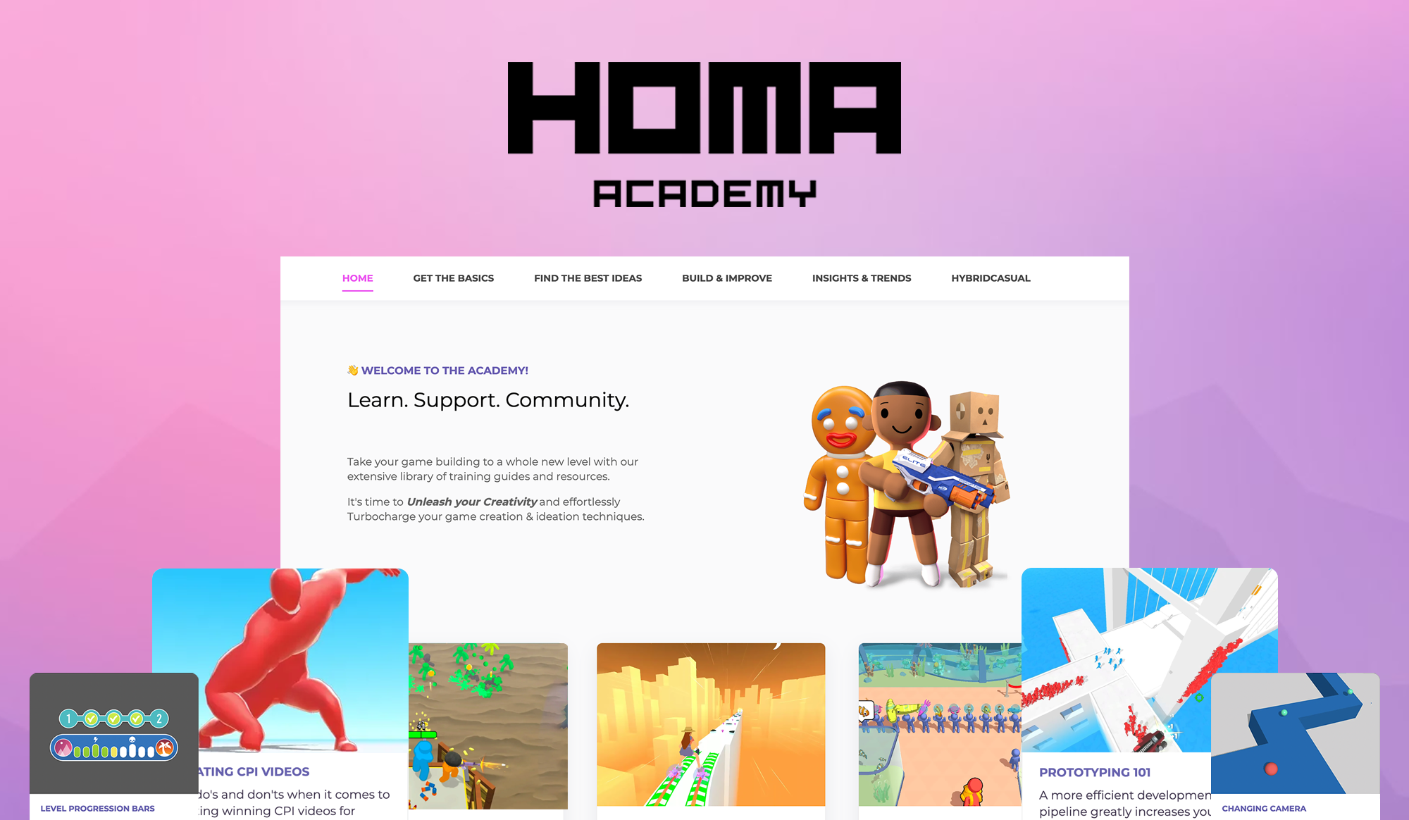Homa | Join the Homa Academy - Mobile Game Training