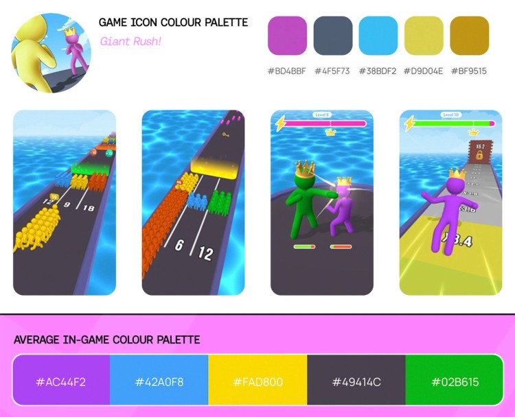 Homa | How to create a hyper casual game colour palette