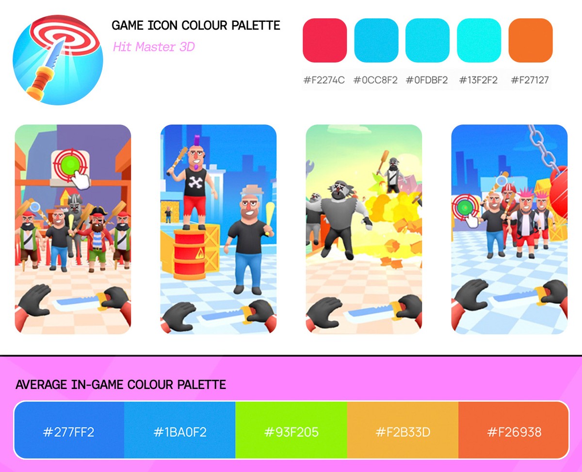 Homa | How to create a hyper casual game colour palette