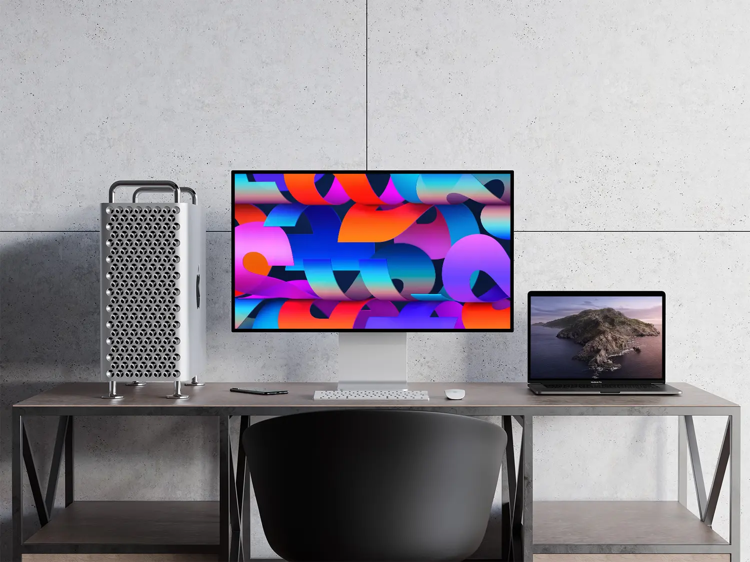 Mac Pro and MacBook Pro Mockup 01