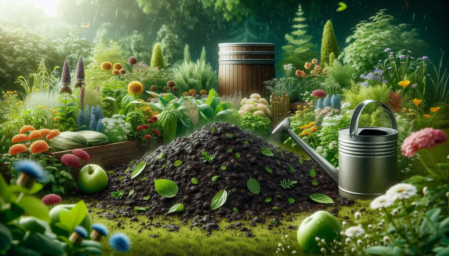 How Does Composting Aid in Water Conservation? - Composting